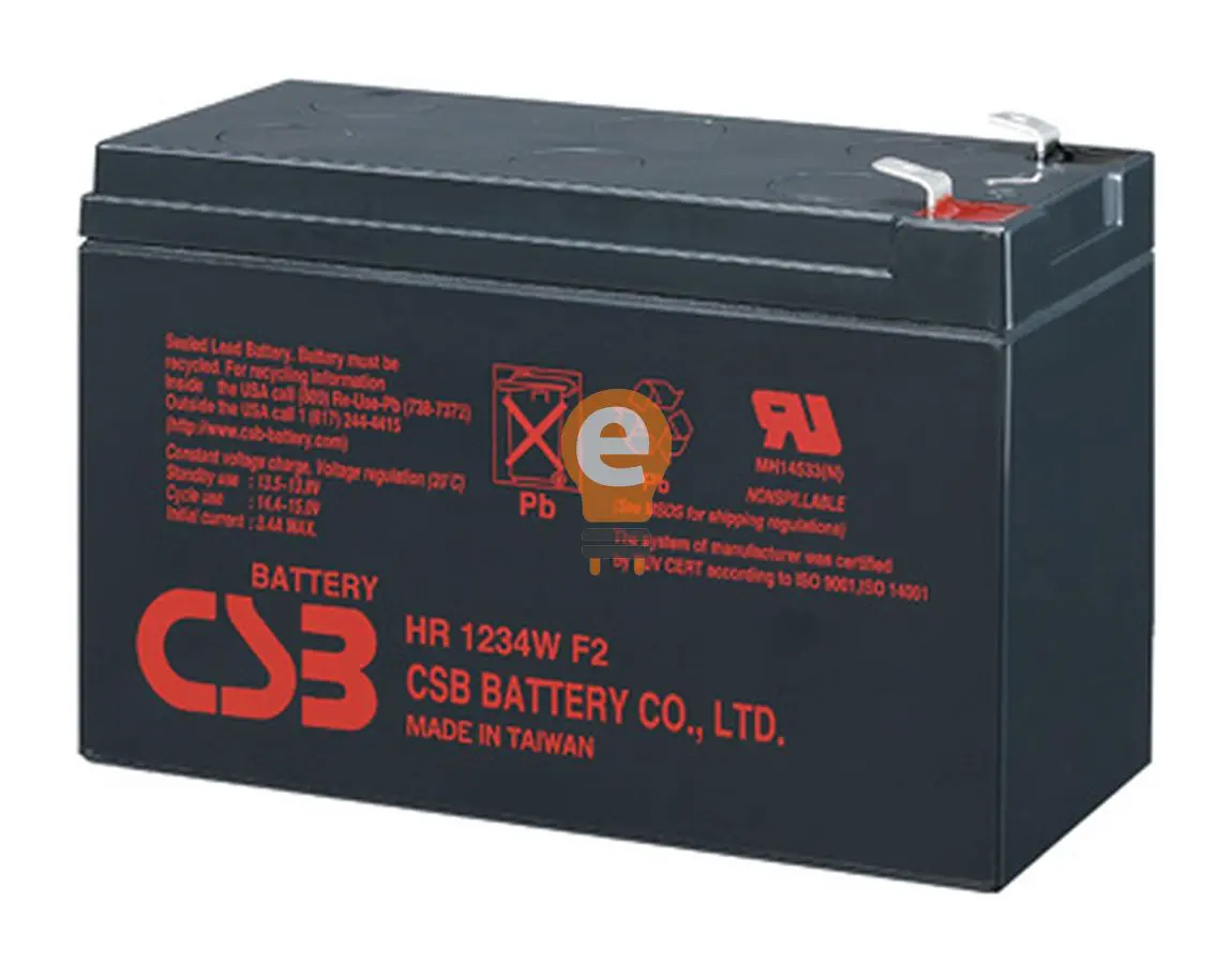 Energi Tienda Ups | Bateria CSB 12V 9Ah - HR1234WF2 - Energi Tienda Ups
